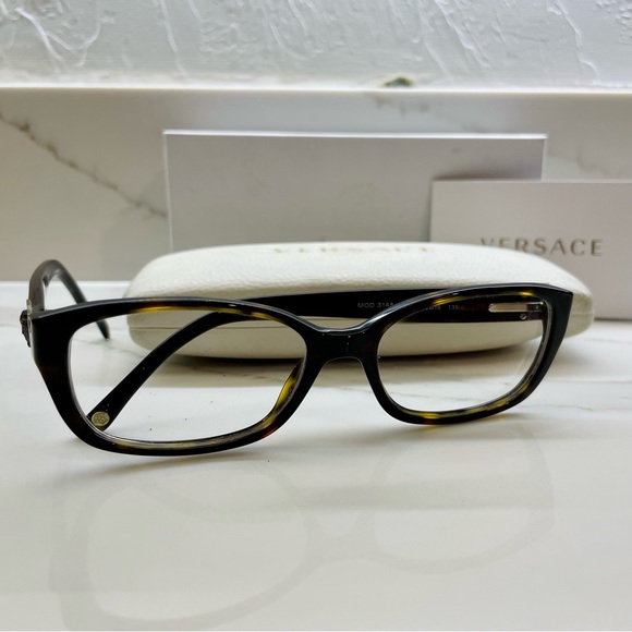 Versace | Accessories | Versace Tortoise Shell Eyewear Glasses | Poshmark